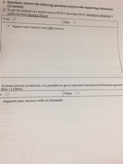 Solved To Get The Outputs Of A Model Such As Mm1 Queuing
