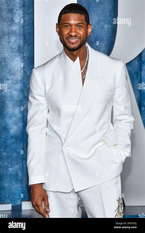 Usa 13th Mar 2023 Usher Walking On The Red Carpet At The 2023 Vanity