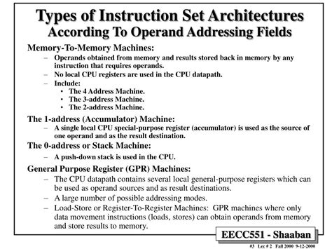 ppt instruction set architecture isa powerpoint presentation free download id 5160158