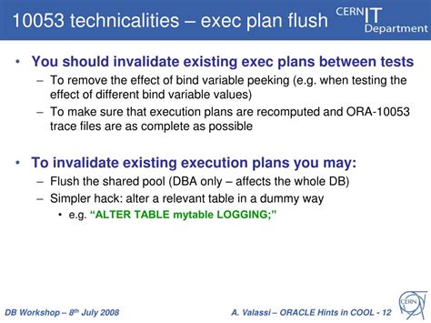 Ppt Cool Performance Optimization Using Oracle Hints Powerpoint