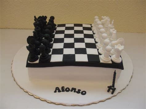 Miminhos Doces Da Raquel Bolos Decorados Tabuleiro De Xadrez Para O