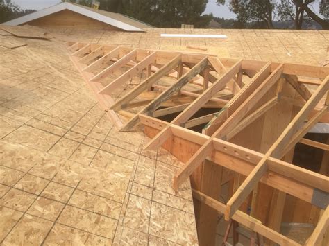 Wood Roof Framing Diagram