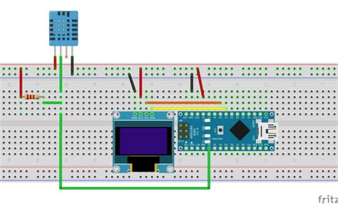 Arduino Nano Dh11 Oled Arduino Projects