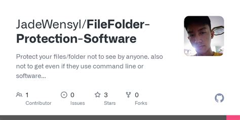 Github Jadewensylfilefolder Protection Software Protect Your Files