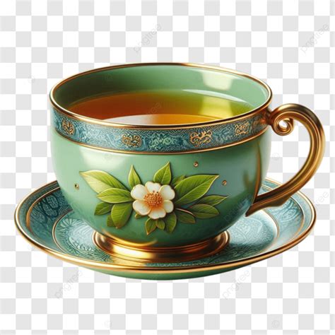 측면에 녹색 잎과 라임 조각이 있는 차 한 잔 녹색 잎이 있는 차 한 잔 그리고 옆에는 라임 조각도 있어요 신선한 Png 일러스트 및 이미지 에 대한 무료 다운로드