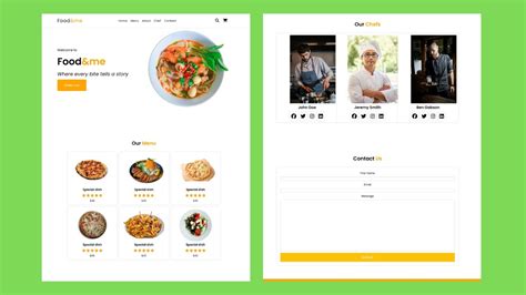 Build A Food Website From Scratch With HTML And CSS Food Website Tutorial YouTube