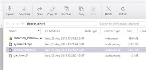 Working With Table Blob Queues And File Storage In Azure