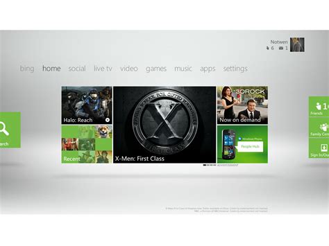 Xbox Dashboard