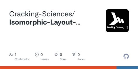 Github Cracking Sciencesisomorphic Layout Generator