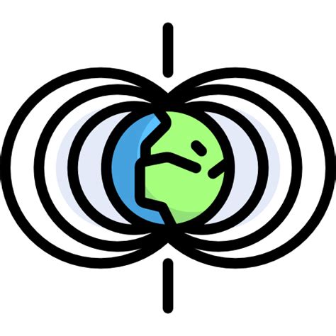 magnetic field free icon