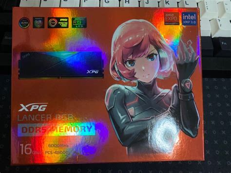 Adata XPG Lancer RGB DDR5 2x16GB 6000MHz CL30 Black Computers Tech Parts Accessories