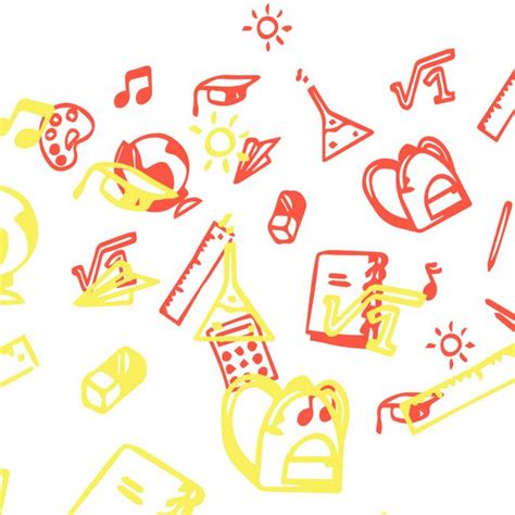 幸福简笔画背景图片 幸福简笔画背景素材图片 千库网