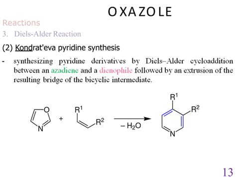 Oxazole Pptx Chemistry Science
