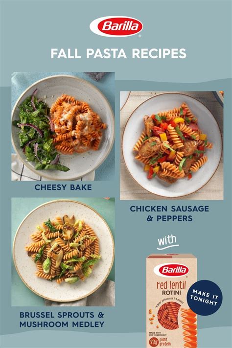 Barilla High Protein Pasta Made Entirely From Red Lentils