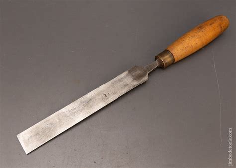 English Long Thin Paring Chisel With Boxwood Handle Sorby 1 1 2 Inch Jim Bode Tools