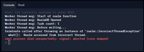 Nodejs Workerthreads Inconsistent Behavior Throwing Error