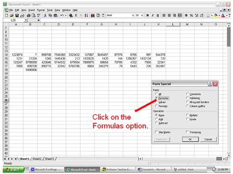 Entering And Replicating Formulas
