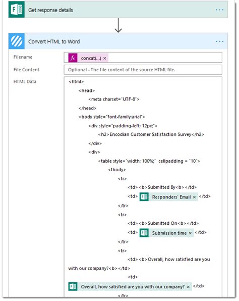 Convert Microsoft Forms Responses To Word Or PDF Documents