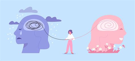 여성은 생각을 정리하고 관리함으로써 정신 건강을 위해 노력합니다 웰빙에 대한 스톡 벡터 아트 및 기타 이미지 웰빙 Mental Wellbeing World