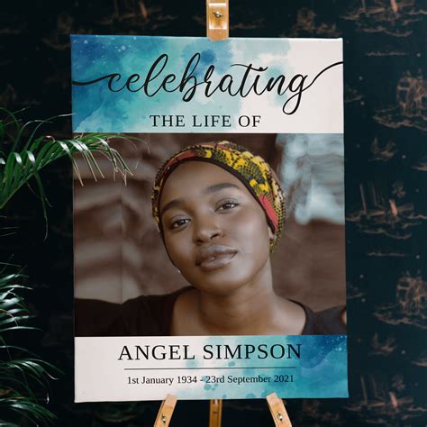 Blue Impact Memory Board A4 To A1 Size