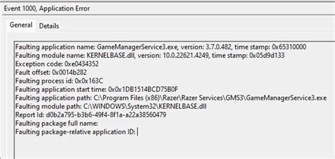 gamemanagerservice3 exe crashing razer insider