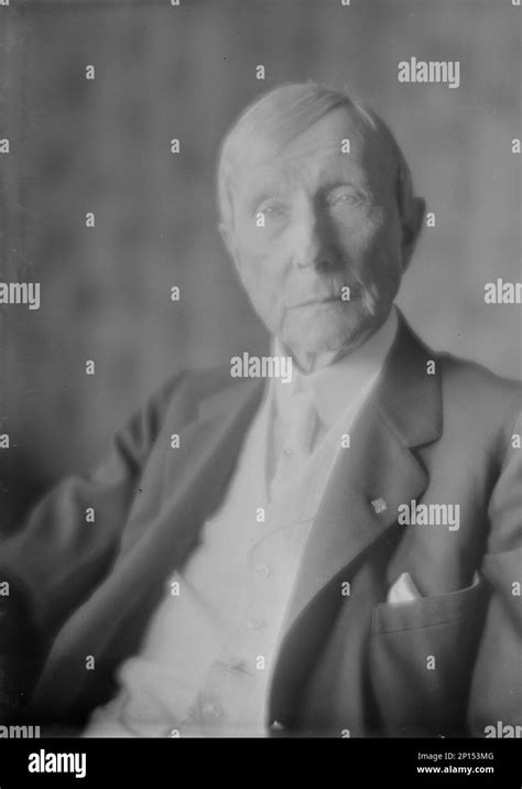 Mr J D Rockefeller Portrait Photograph 1918 Aug 2 American