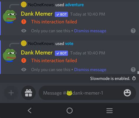 I Cant Use Commands Bruh Rdankmemer