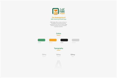 Nbe Mobile App Redesign Behance