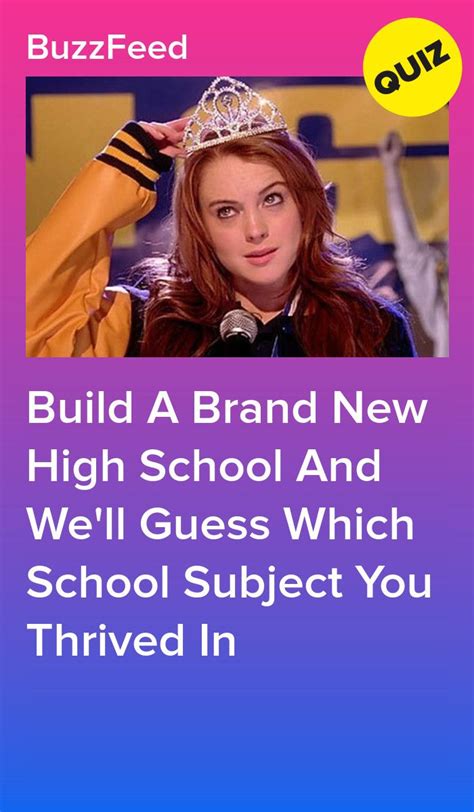 Create A New High School And Well Guess Which Subject Youre Best At