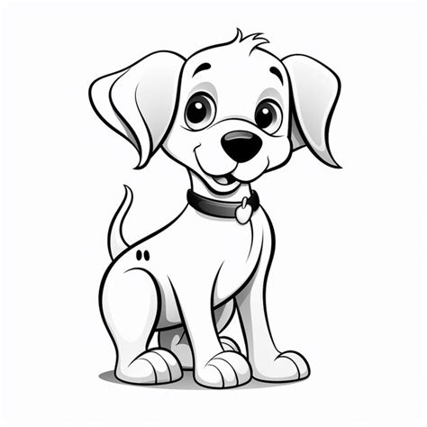 Premium Photo Pointer Outline Vehicle Hand Drawn Cute Coloring Book Kawaii Line Art