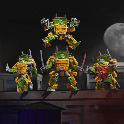 Transformers Collaborative Teenage Mutant Ninja Turtles X Transformers Toy Party Wallop 7 Inch