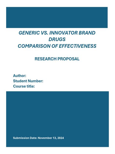 Research Proposal Example 1 Mla Documentation Pdf Willow Generic Drug