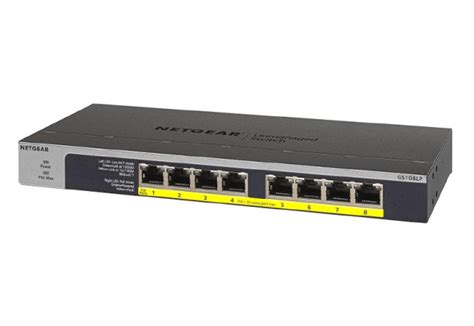 1548 Netgear 8 Port Poe Gigabit Ethernet Unmanaged Switch