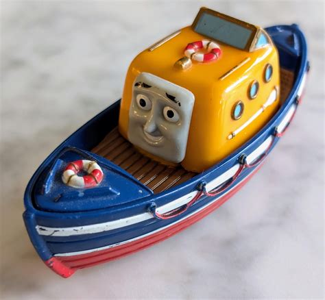Thomas Tank Engine And Friends Wooden Railway Captain Ship Boat Barge