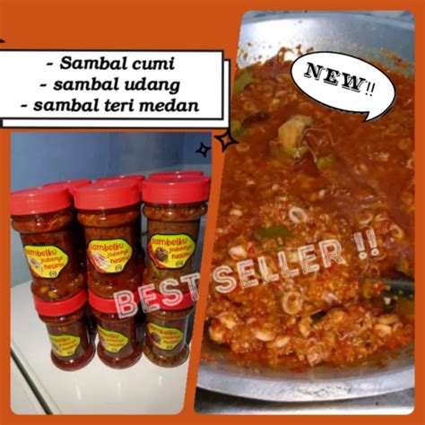 Sambal 3 Varian Cumi Udang Teri Medan 150 Gram Lazada Indonesia