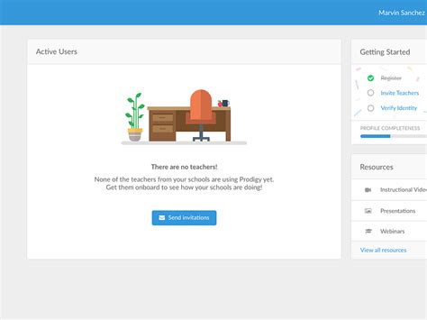 Dashboard Empty State By Marvin Sanchez On Dribbble