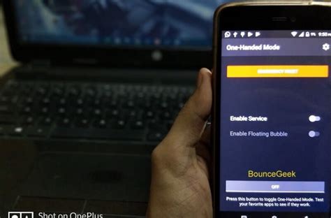 How To Get One Handed Mode In Any Android Devices Bouncegeek