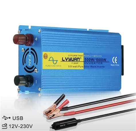Купить Автомобильный преобразователь напряжения инвертор Lvyuan 2000w ...