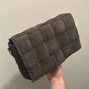 Viola Castellani Bags Viola Castellani Suede Cassette Crossbody Bag
