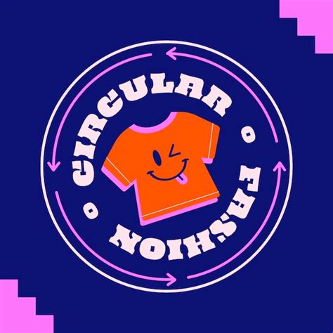 Free Vector Circular Fashion Logo Template