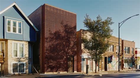 Range Design And Architecture Hides Furniture Showroom Behind Brick Screen
