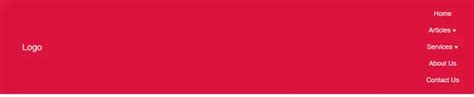 How To Build A Responsive Navigation Bar With Dropdown Menu Step By Step Light Code