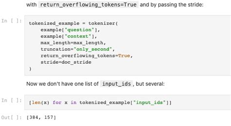 Sliding Window For Long Documents 🤗tokenizers Hugging Face Forums