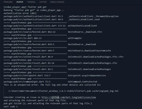 403 from pub get · issue 3657 · dart lang pub · github
