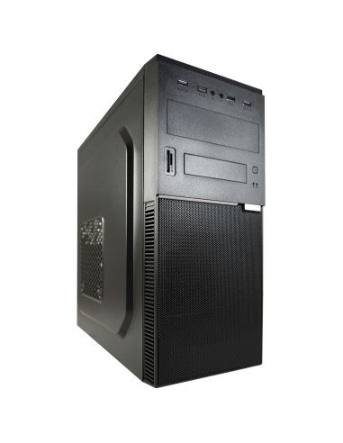 LC Power Case ATX B Nero Lettore SD USB E Type C LC B ON