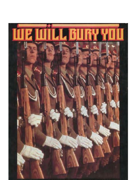Sejna We Will Bury You The Soviet Plan For The Subversion Of The