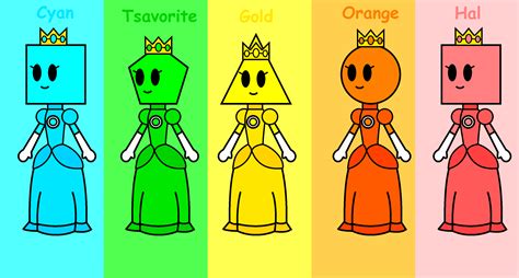 Jsab Characters In Paper Princess Style Part 1 By Sandykim On Deviantart