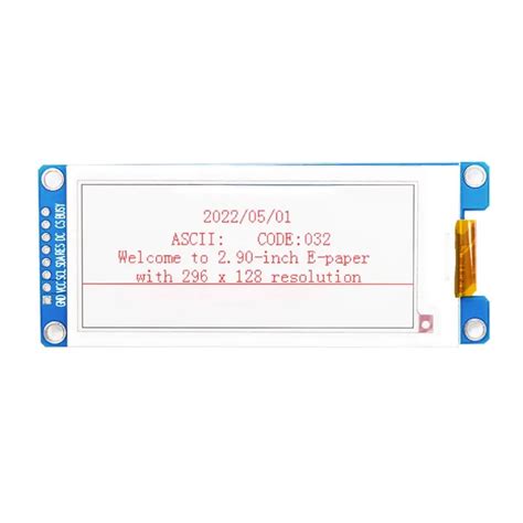 2 9 Inch E Paper Module E Ink Display Screen Module For Arduino Black White Color