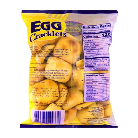 Lauras Egg Cracklets 150 G Online At Best Price Lulu Ksa