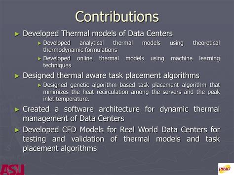 Ppt Thermal Aware Task Placement In Data Centers Powerpoint Presentation Id5436930